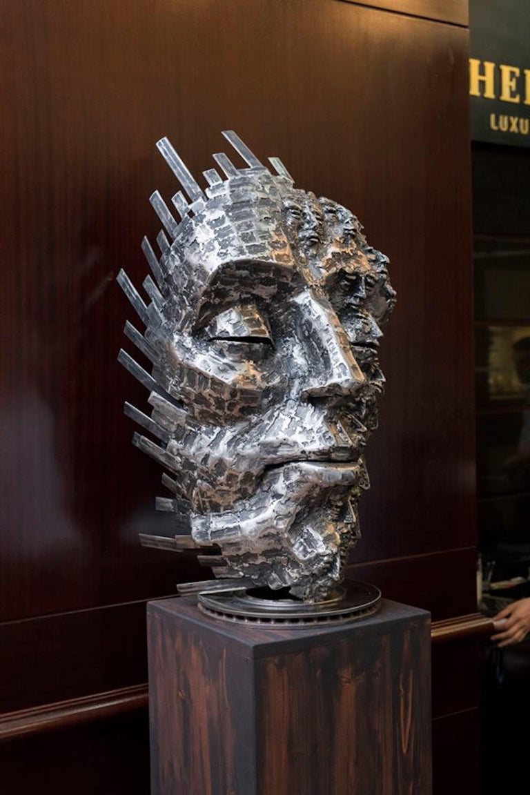 Daniel Radulescu - Insomnia - Steel Sculpture by Daniel Radulescu ...