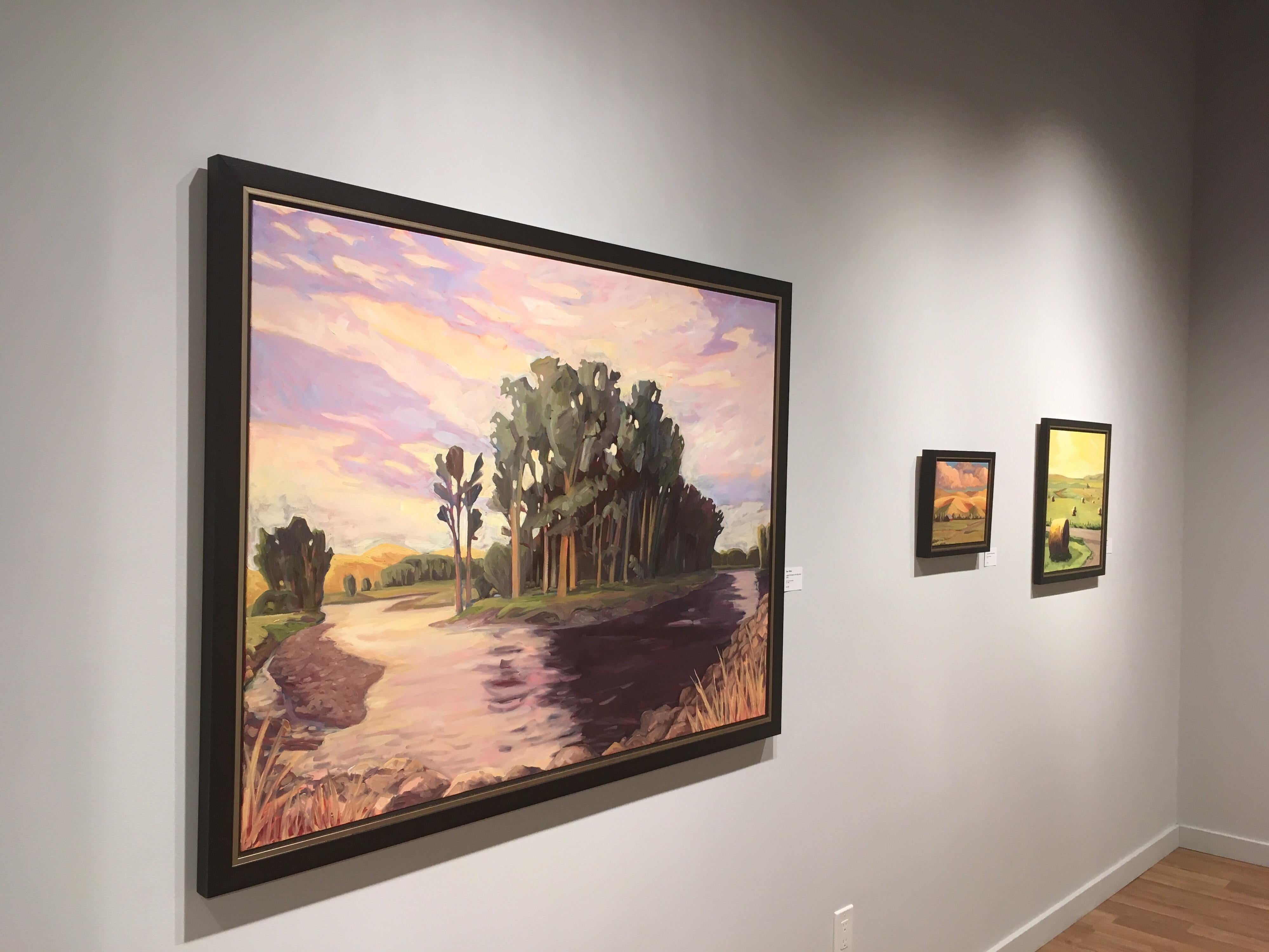 Emily Wood - Emily Wood, "August Evening on the Big Hole River, " 2017 ...