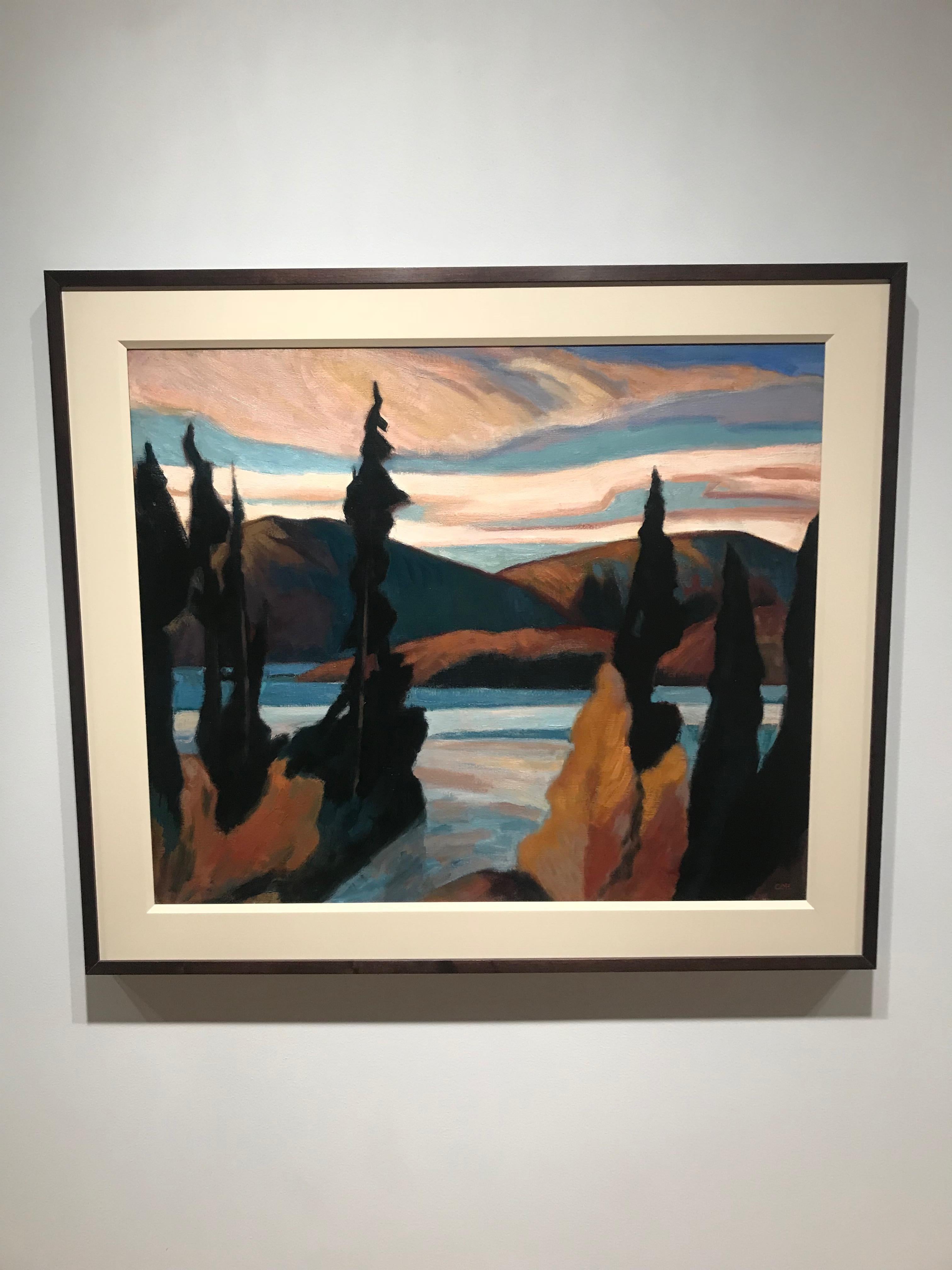 John Cole - John Cole, "Tatler Lake", 1996, oil on linen, 30" x 36" at ...