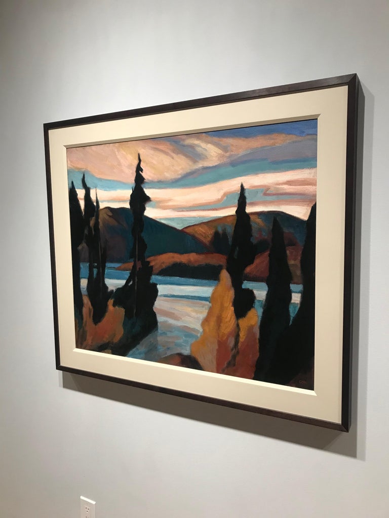 John Cole - John Cole, "Tatler Lake", 1996, oil on linen, 30" x 36" at ...