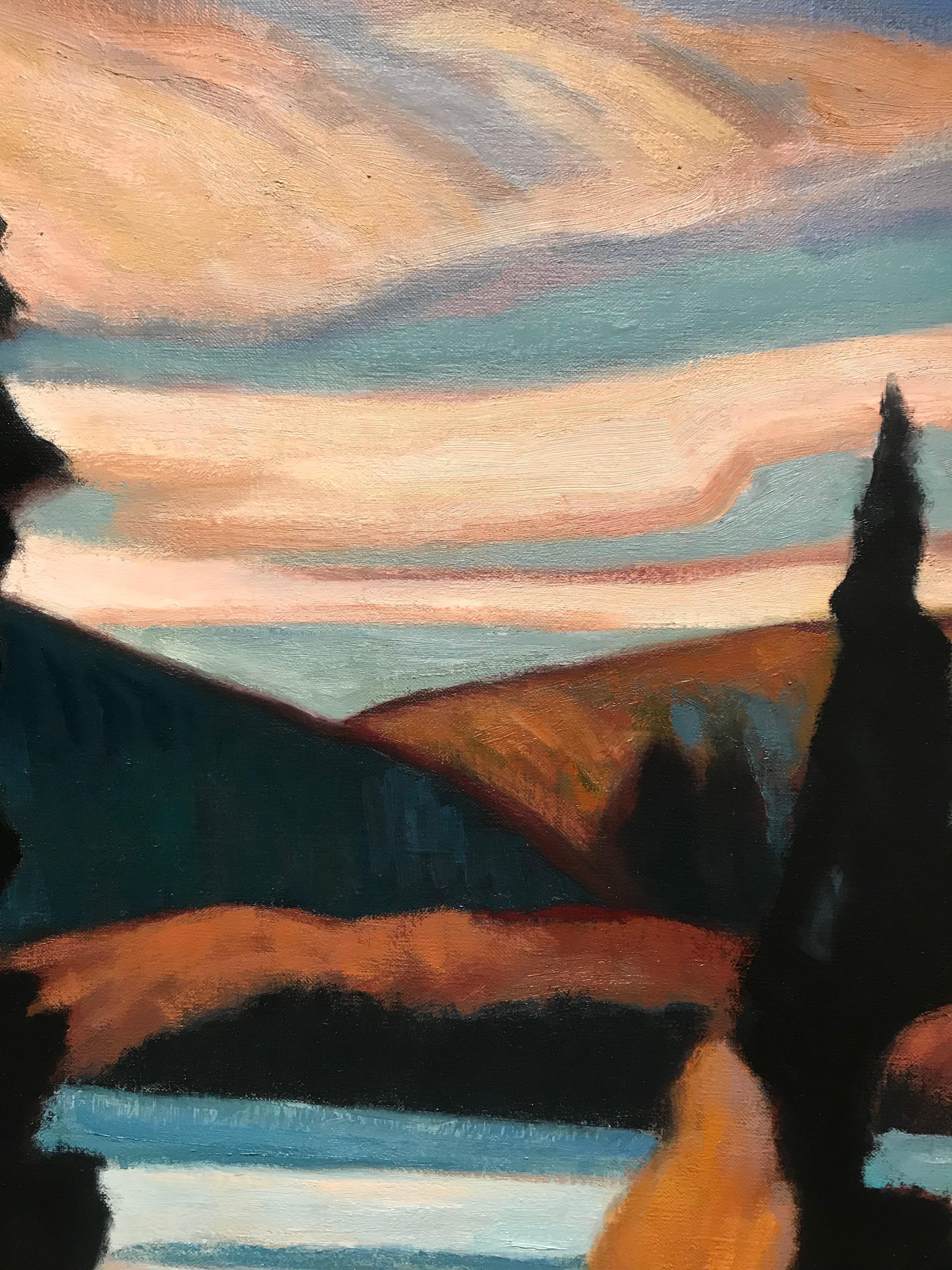 John Cole - John Cole, "Tatler Lake", 1996, oil on linen, 30" x 36" at ...