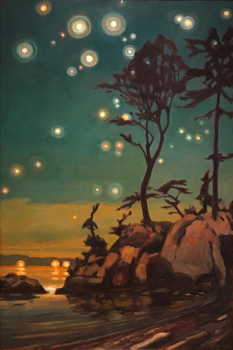 Thomas Wood - Thomas Wood, "Cepheus Clark Island", 2018, oil on linen ...