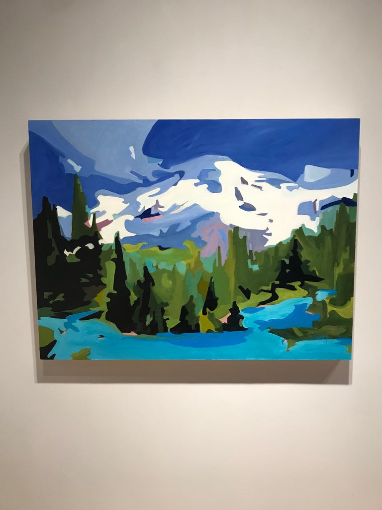 Christine Sharp - Christine Sharp, "Mount Tahoma, Snowy Peak", 2018 ...