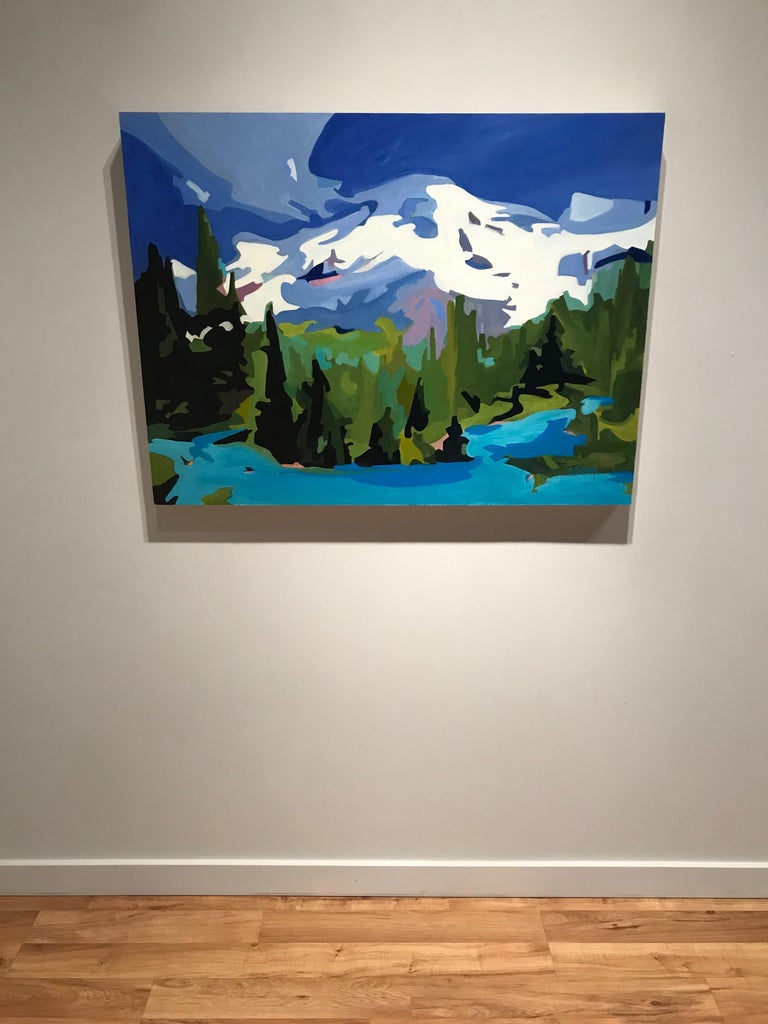 Christine Sharp - Christine Sharp, "Mount Tahoma, Snowy Peak", 2018 ...
