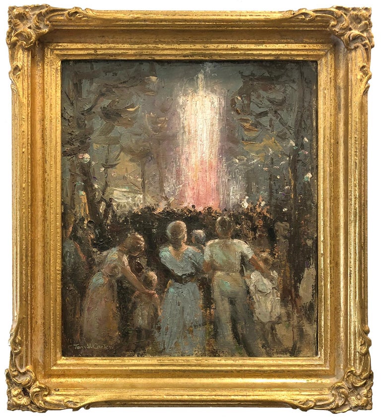 Thomas Vernon Carter - The Fountain - Thomas Vernon Carter at 1stDibs