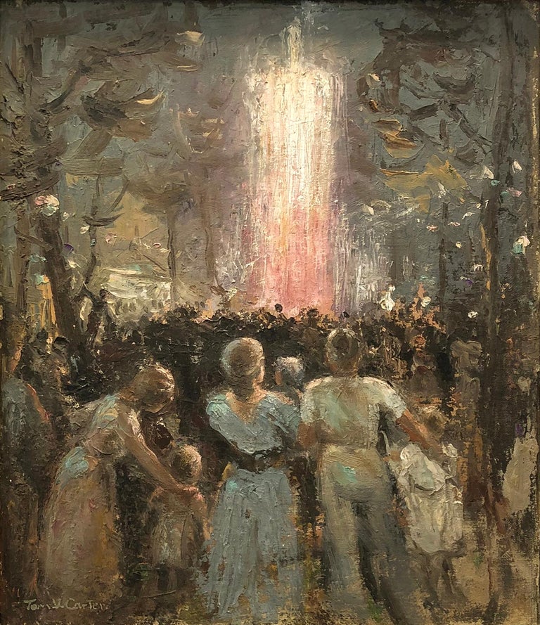 Thomas Vernon Carter - The Fountain - Thomas Vernon Carter at 1stDibs