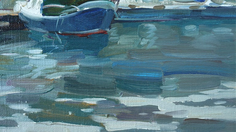 Nataliya Tretyakova - Morning In Balaclava - Landscape Oil Painting ...