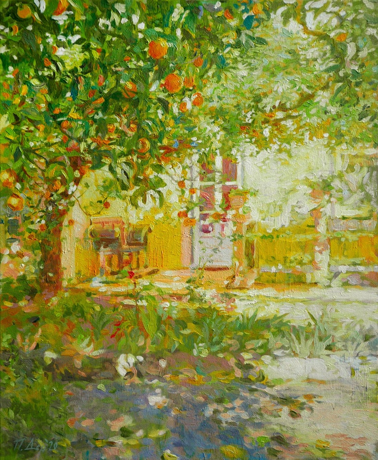 Petya Deneva - Sunlight In The Garden at 1stDibs