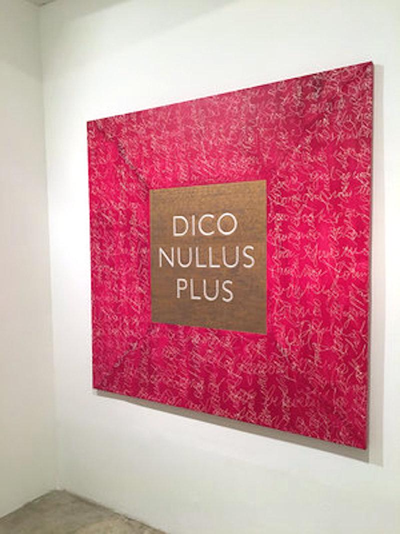 Michael Holman - Dico Nullus Plus For Sale at 1stDibs | dico art