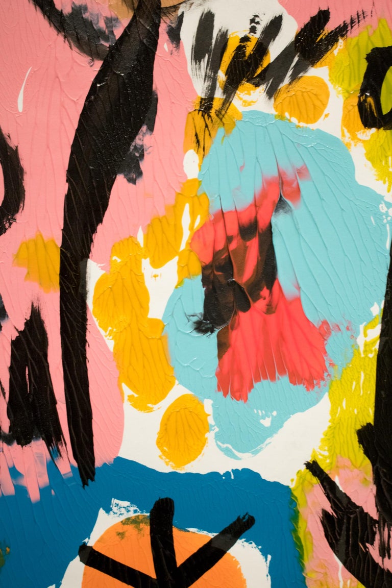 Frances Berry - Frances Berry - Party Painting - Multicolored Abstract ...