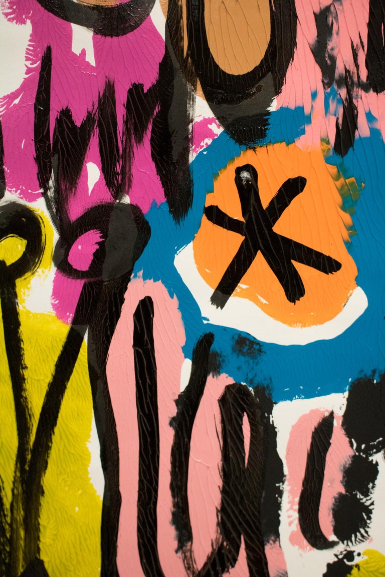 Frances Berry - Frances Berry - Party Painting - Multicolored Abstract ...