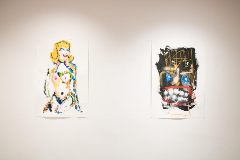 Frances Berry - Frances Berry Painting - Acrylic and Oil Pastel on ...