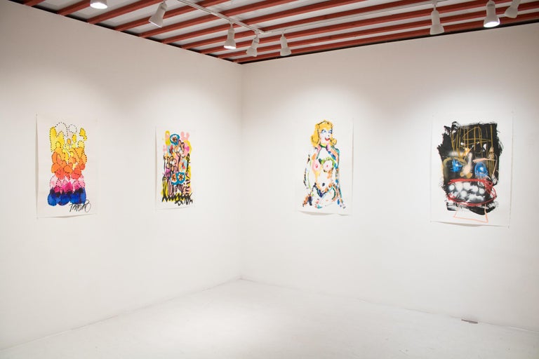 Frances Berry - Frances Berry Painting - Acrylic and Oil Pastel on ...