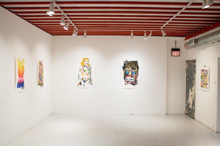 Frances Berry - Frances Berry Painting - Acrylic and Oil Pastel on ...