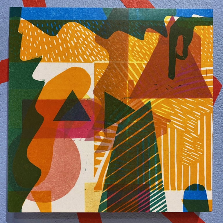 Jessica Gatlin - LETTER PRESSED INK ON PAPER, PANEL III - Contemporary ...