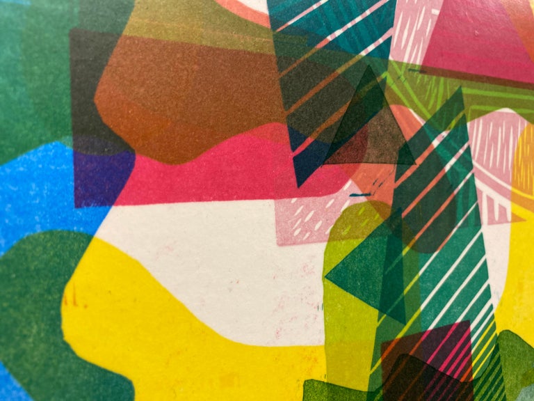 Jessica Gatlin - LETTER PRESSED INK ON PAPER,PANEL II - Contemporary ...