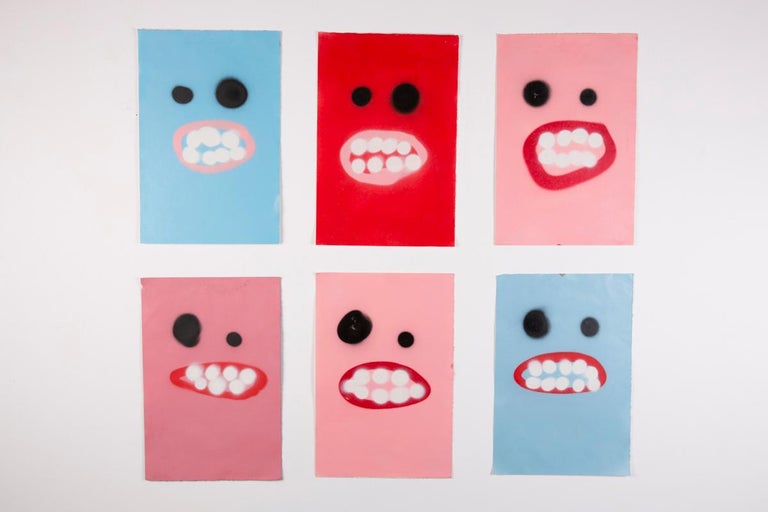 Frances Berry - Dark Pink Hooray Face - Frances Berry - Contemporary ...