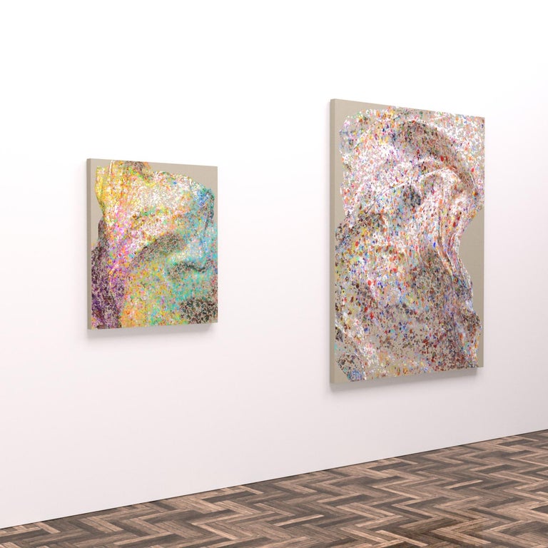 Joseph Bounds - UNTITLED 1 - Abstract Latex Print on Canvas For Sale at ...