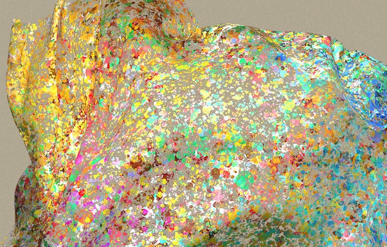 Joseph Bounds - UNTITLED 1 - Abstract Latex Print on Canvas For Sale at ...