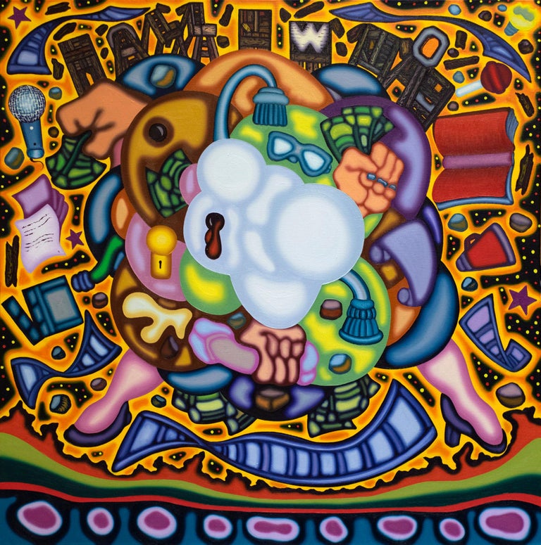 Jason Stout - UNSCRIPTED - Bold, Surrealist, Cubist Illustrative Oil ...