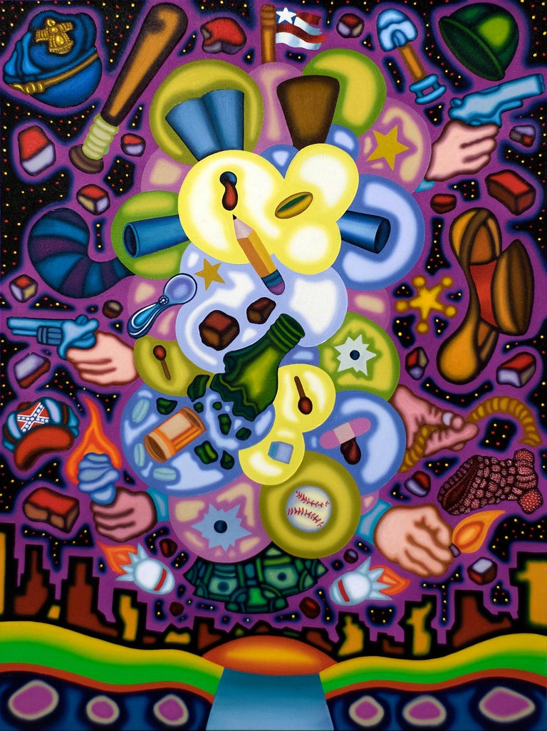 Jason Stout - HATS FOR BATS, FLAMES FOR NAMES - Bold, Surrealist ...