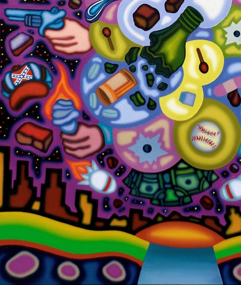 Jason Stout - HATS FOR BATS, FLAMES FOR NAMES - Bold, Surrealist ...