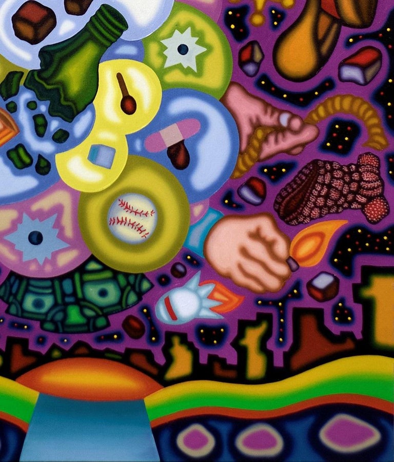 Jason Stout - HATS FOR BATS, FLAMES FOR NAMES - Bold, Surrealist ...