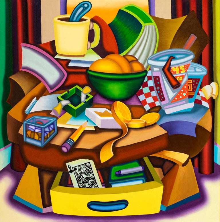 Jason Stout - EVERYTHING IN ITS RIGHT PLACE - Cubist, Bright and Bold ...