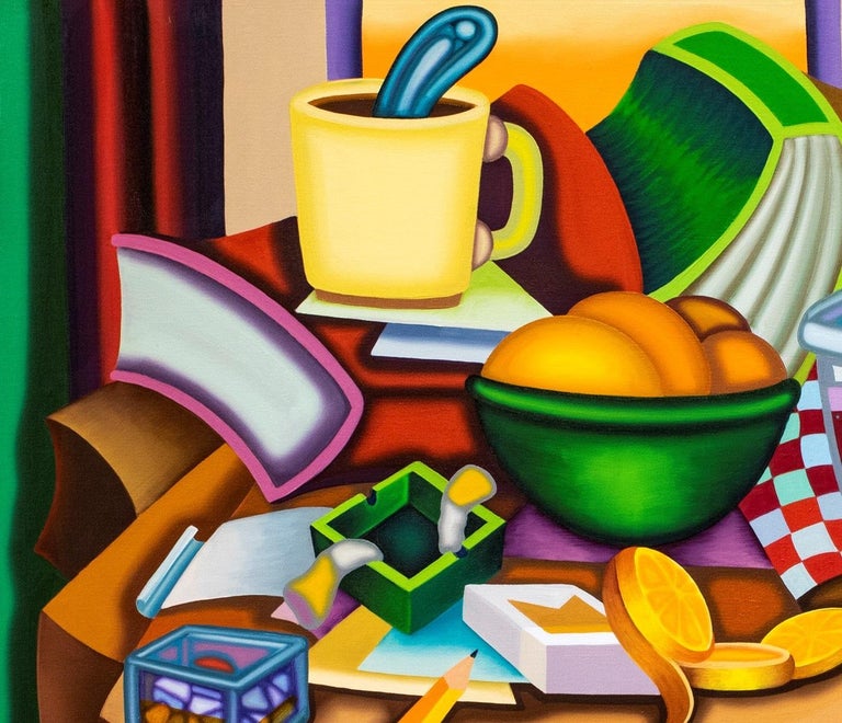 Jason Stout - EVERYTHING IN ITS RIGHT PLACE - Cubist, Bright and Bold ...