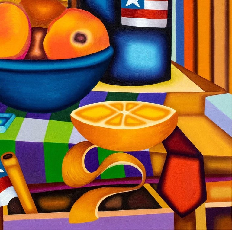 Jason Stout - PEACHES, PENCILS, DAGGER, LUMP - Cubist, Bright and Bold ...