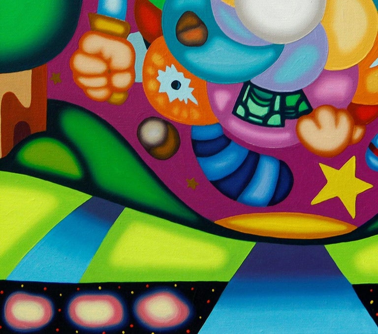 Jason Stout - DARK STAR HALO PASS - Bright and Bold Surrealist Cloud ...