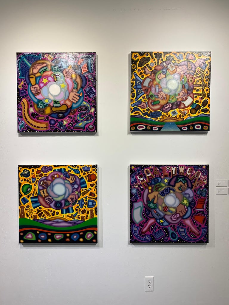 Jason Stout - FROM PATH TO PLOT - Illustrative surreal cloud with bold ...