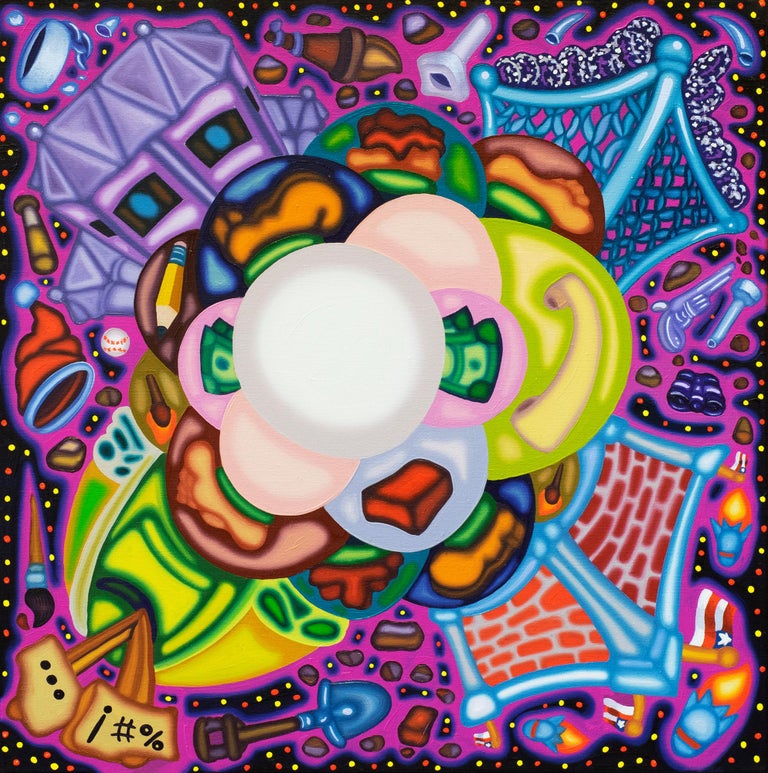 Jason Stout - INTERNAL SIEGE - Peinture à l'huile d'illustration ...