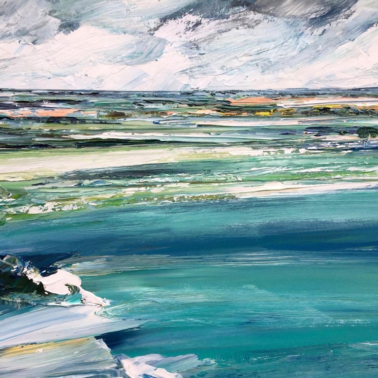 Katie Wyatt - Davy Jones - Landscape Painting, Acrylic Paint on Canvas ...