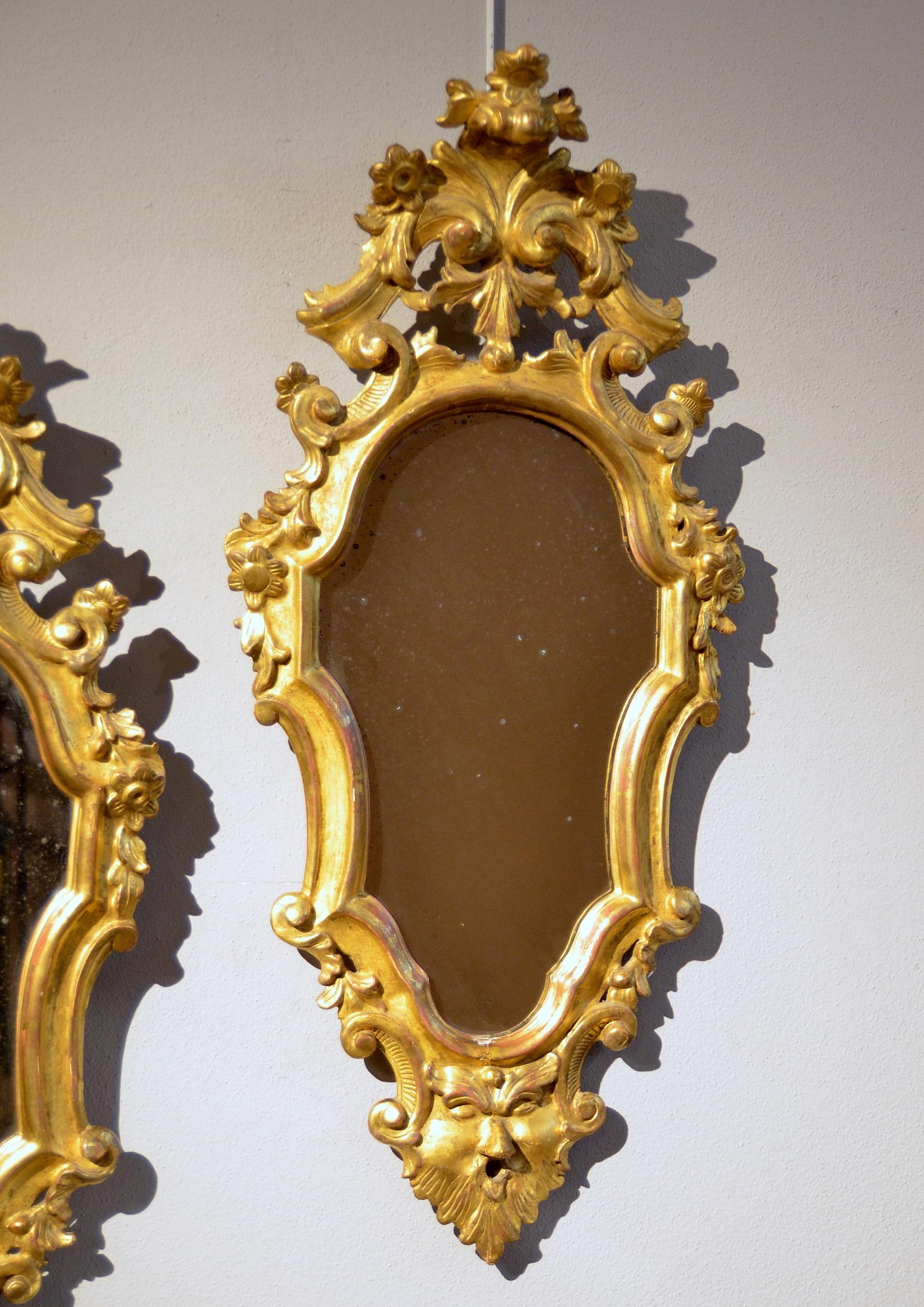 Italy (Rome), early 18th century - Mirrors Rome Luigi XIV 18th Century ...