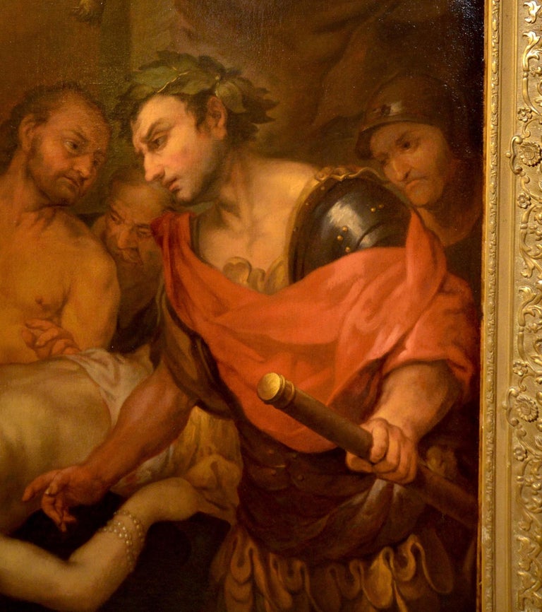 ANTONIO MOLINARI (Venice, 1655-1704) - Molinari Emperor Great Roma Italy Old master Paint Oil on ...