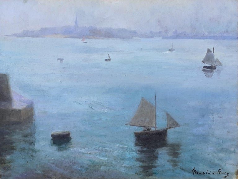 Madeleine Fleury - Student of Claude Monet woman artist impressionist ...