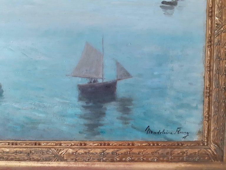 Madeleine Fleury - Student of Claude Monet woman artist impressionist ...