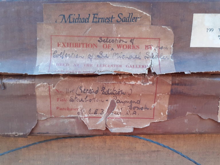 Raymond Coxon - Yorkshire Village, England Modernist Country Painting ...