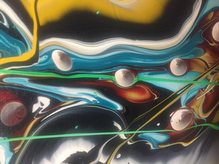 Peter Ray - "Spring" - Contemporary Abstract Painting For Sale at 1stDibs