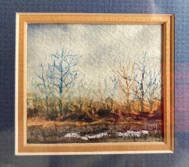 Bruce Dines - "Two Watercolours from Collection of Raymond Burr (Perry ...