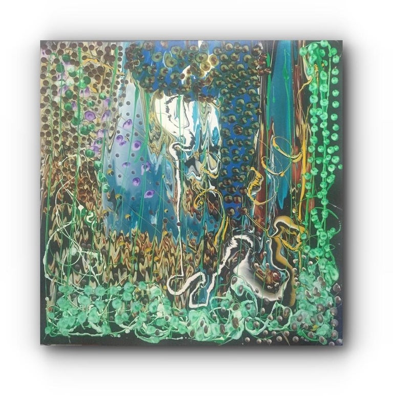 Peter Ray - "Spring" - Contemporary Abstract Painting For Sale at 1stDibs