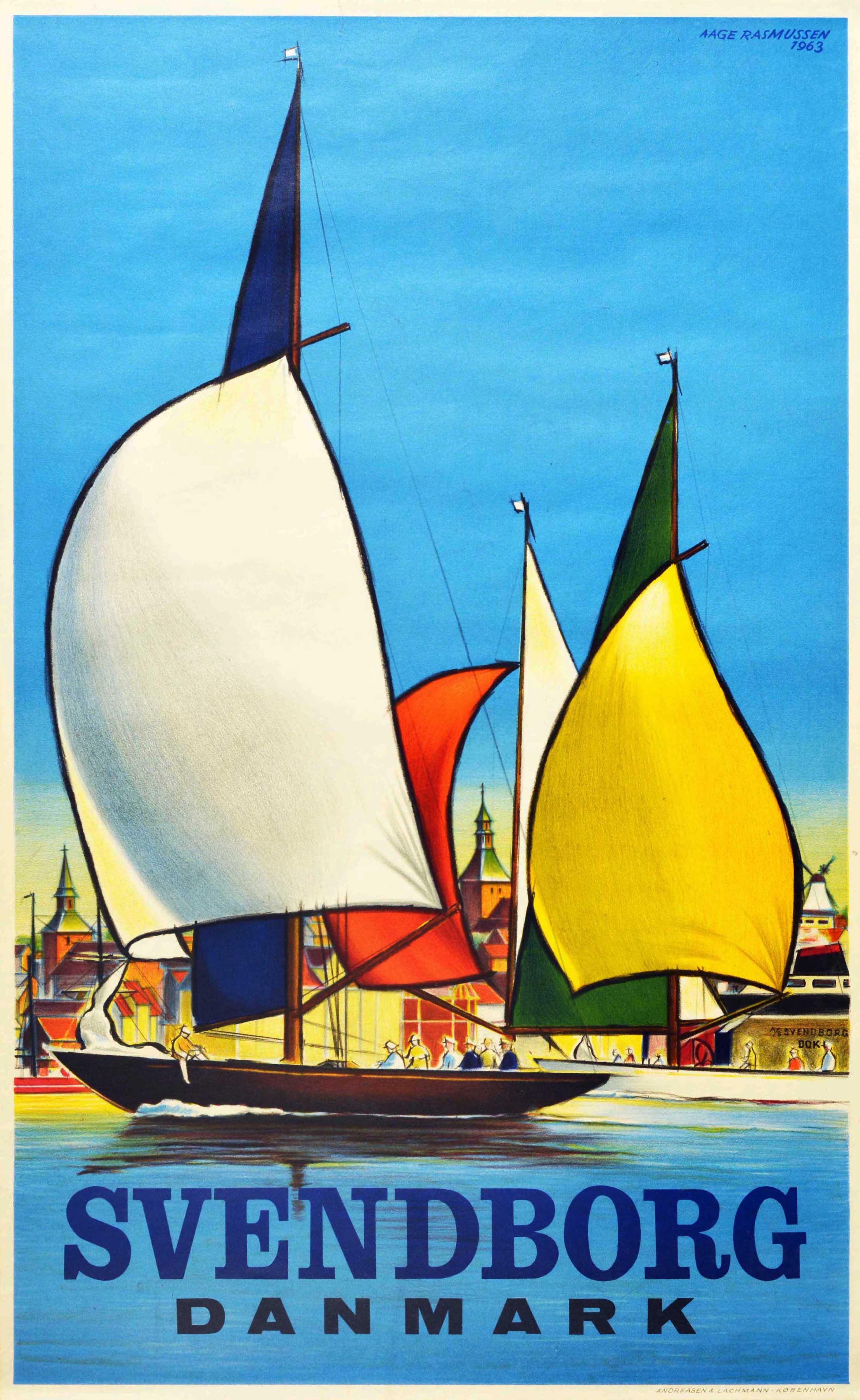 David William Burley - Original Vintage Travel Poster Map Of Ireland ...