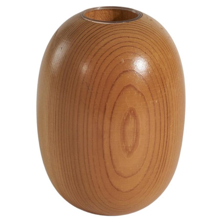 Aarikka, Vase, Pine, Finland, C. 1970s at 1stDibs