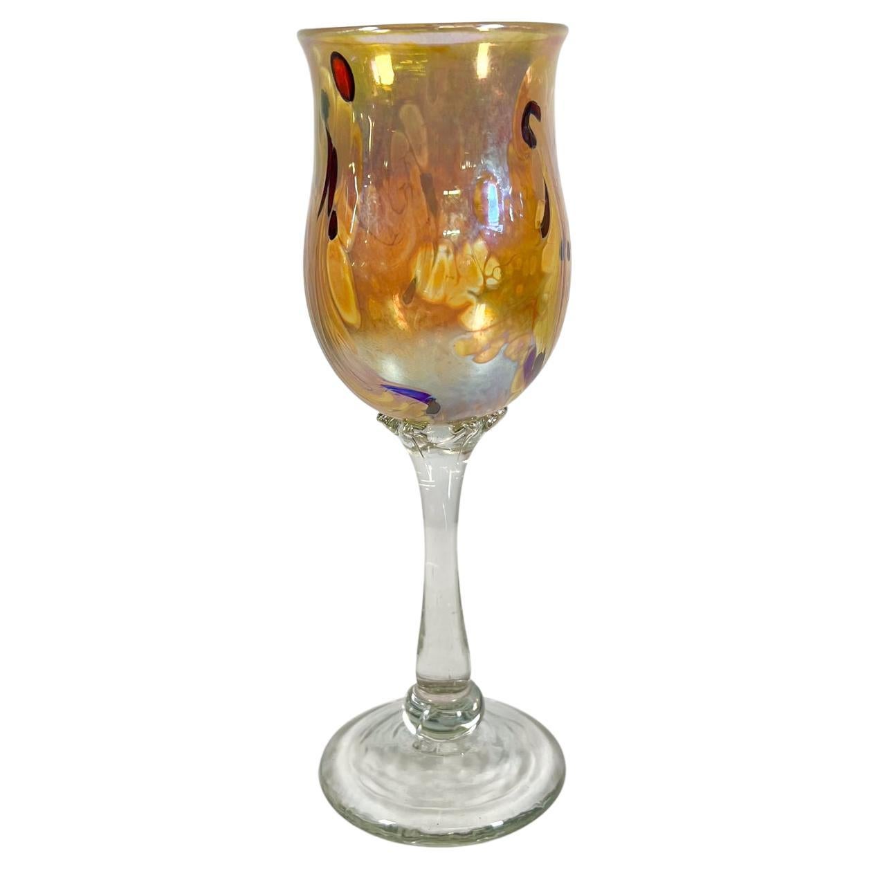 Glass Goblet Designed by Otto Prutscher ca. 1907 at 1stDibs