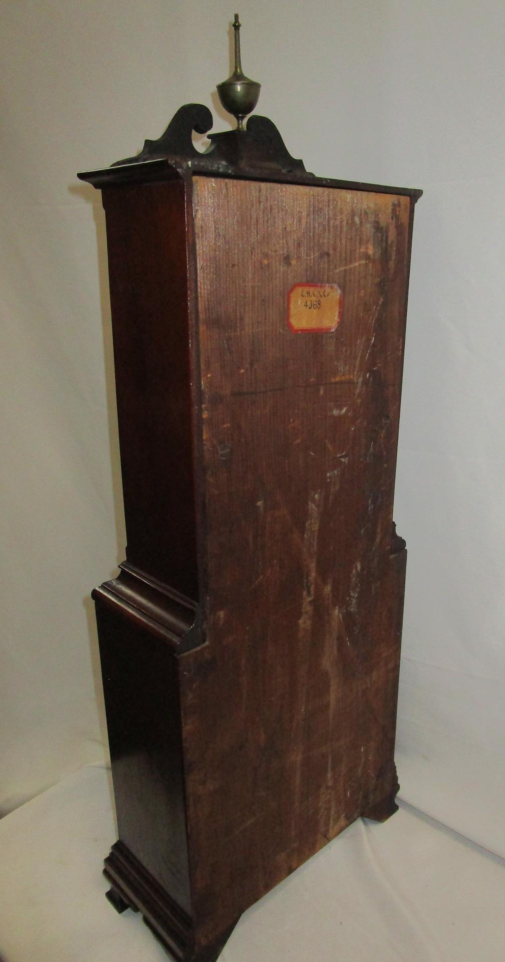 Aaron Willard Boston Federal Shelf Clock Arched and Inlaid Pediment/ Mahogany Case For Sale at ...