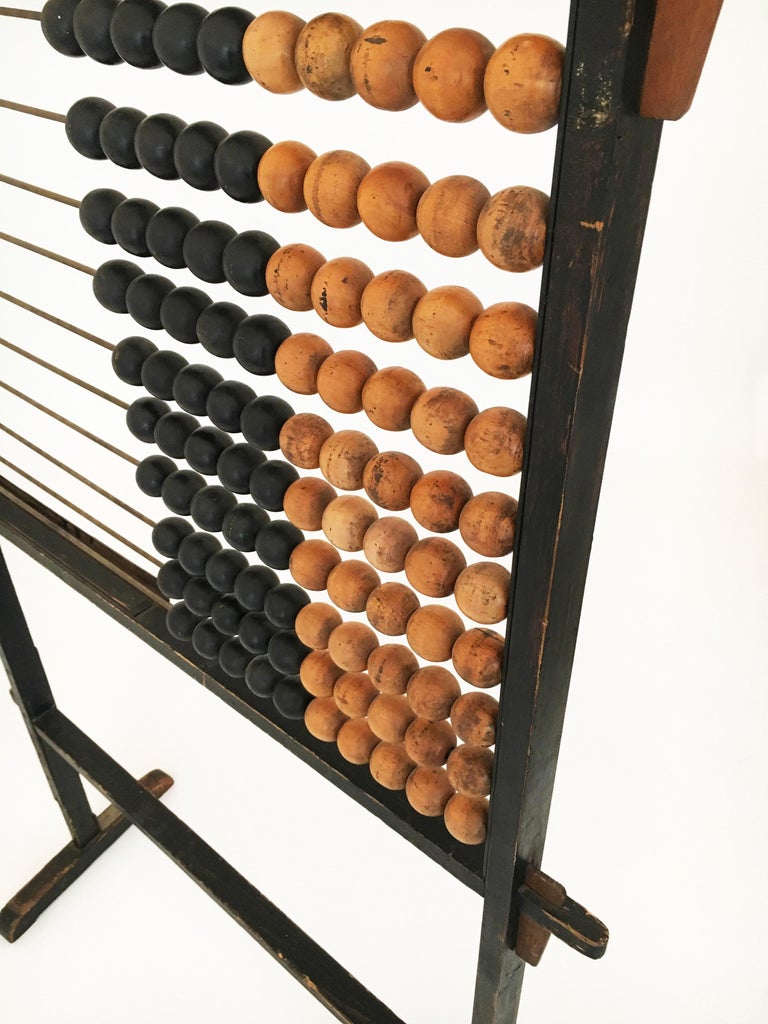 Primitive Modern Abacus Sculpture Historical Obsolete Object, Austria ...