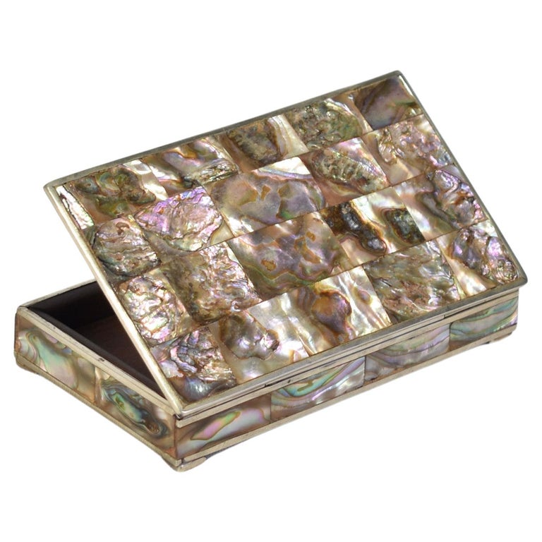 Abalone Jewelry Box at 1stDibs