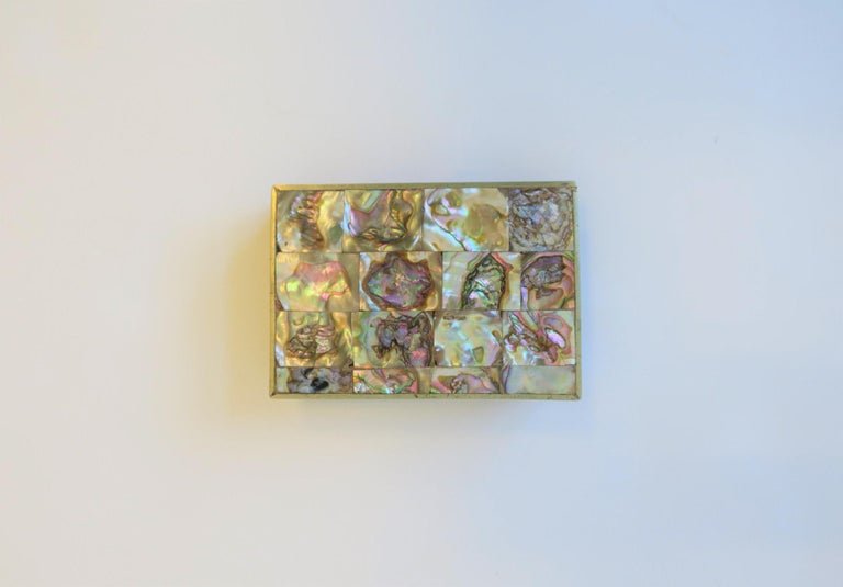 Abalone Seashell Box at 1stDibs