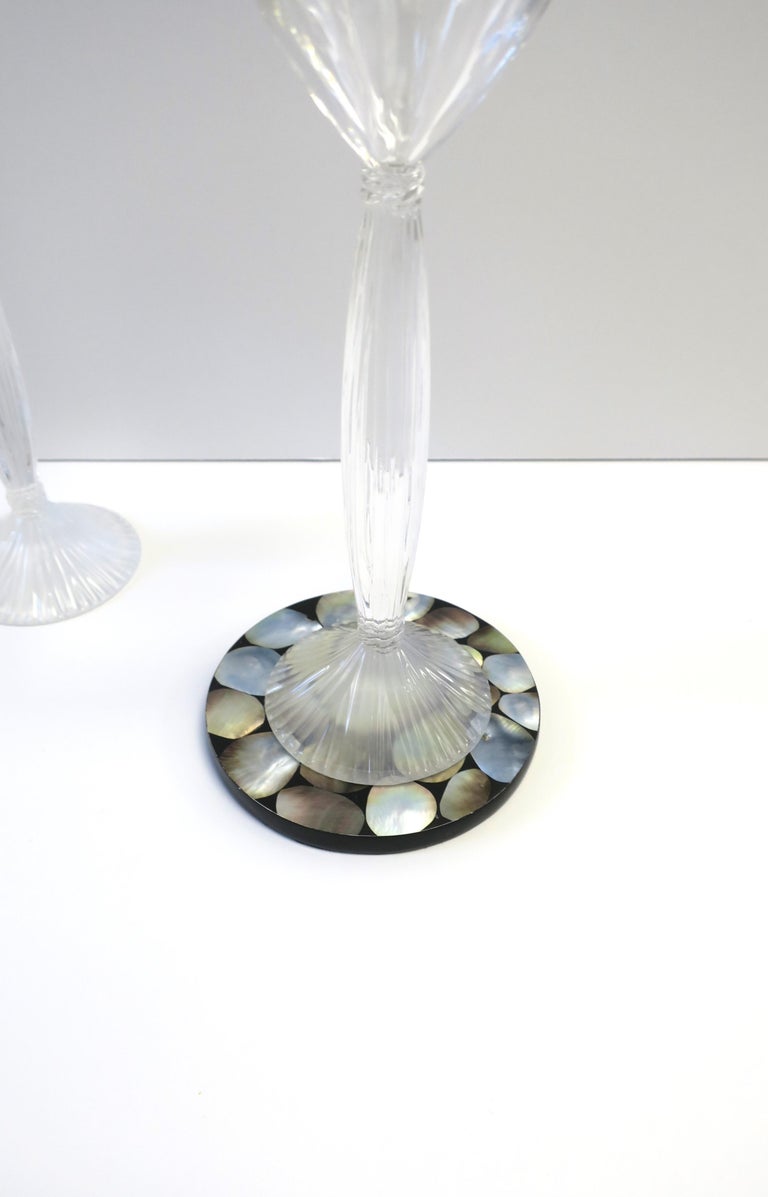 Abalone Seashell Cocktail Coasters by R and Y Augousti, Set of 4 For ...